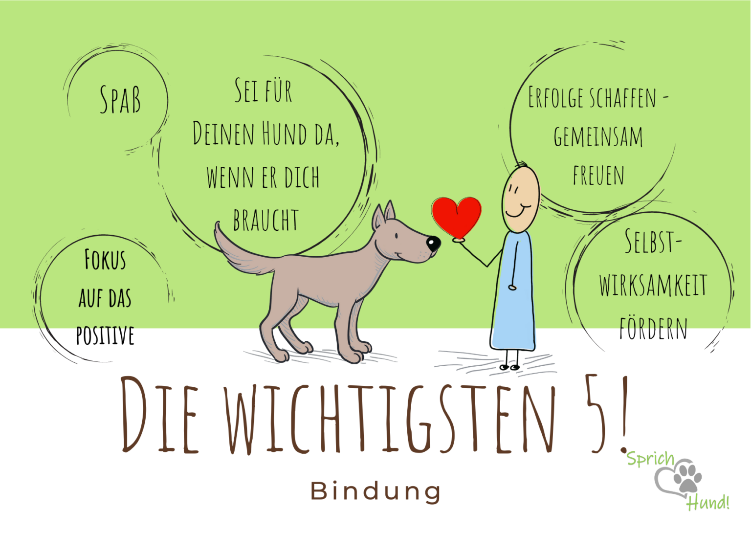 DIE WICHTIGSTEN 5! - Sprich Hund!